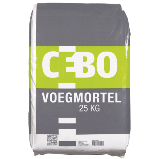 CEBO Voegmortel 25kg Antraciet - BMN